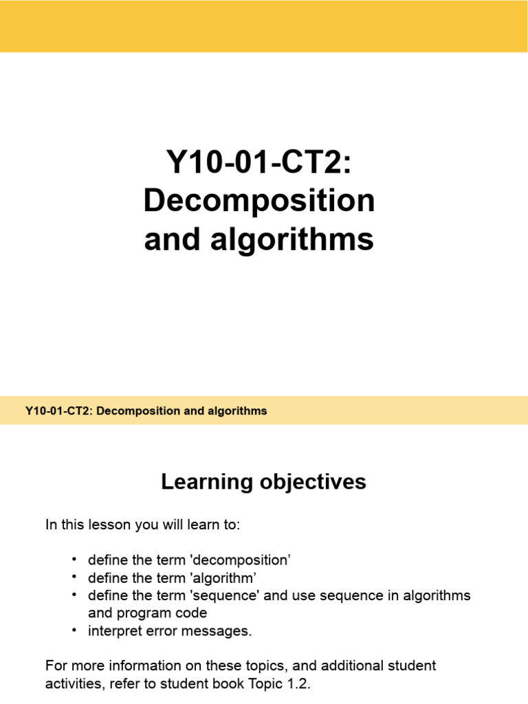 Decomposition Algorithm | PDF | Algorithms | Applied Mathematics