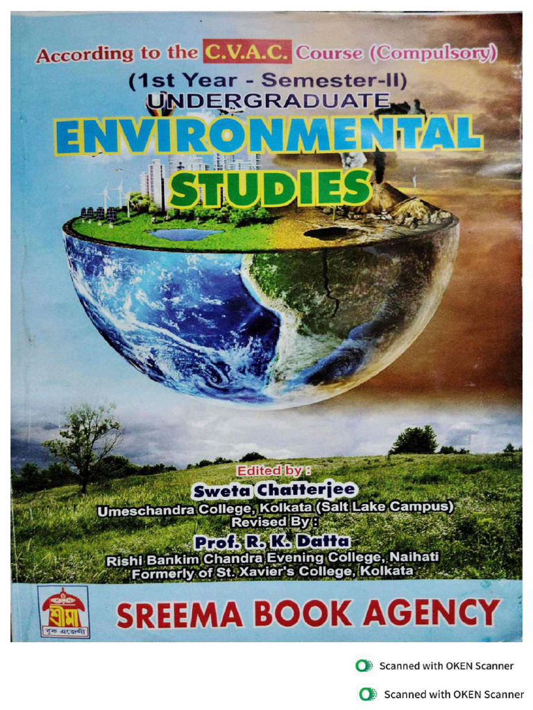 Environmental Studies (1st Year - Semester II) 2024 - Compressed | PDF