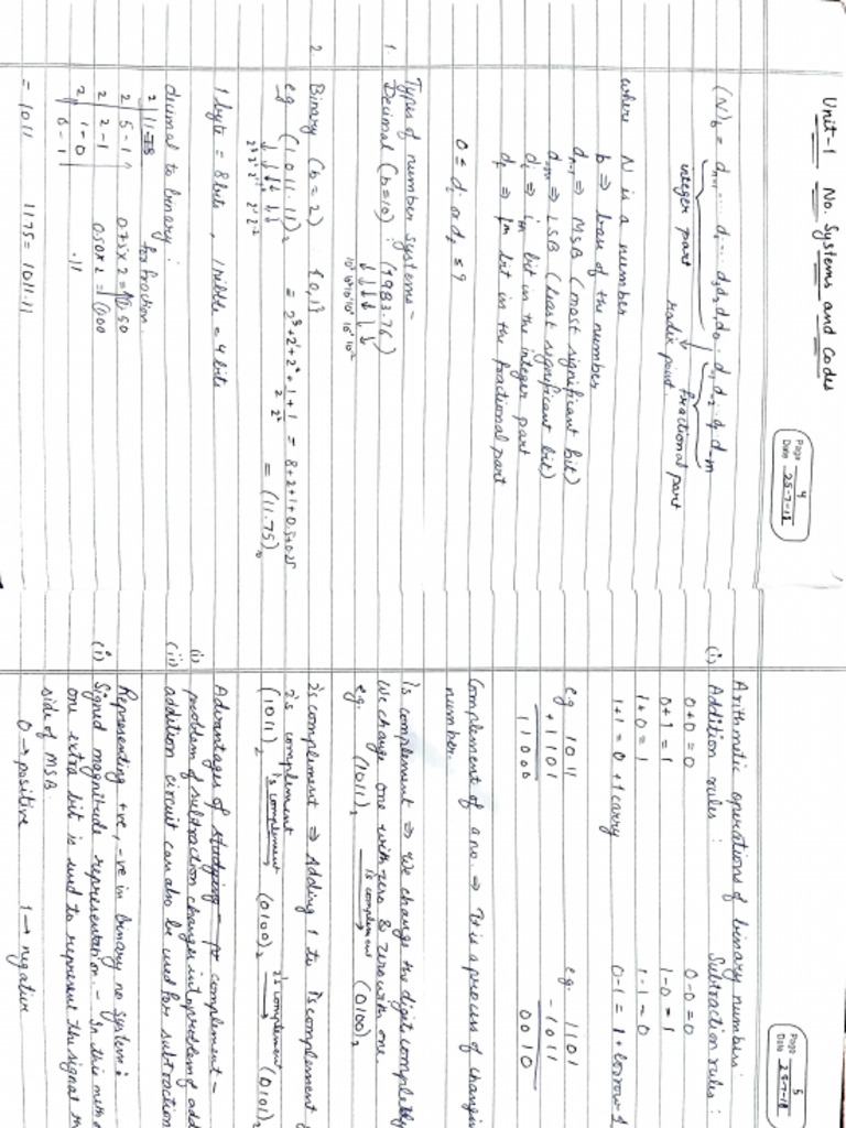 Digital Electronics Notes | PDF