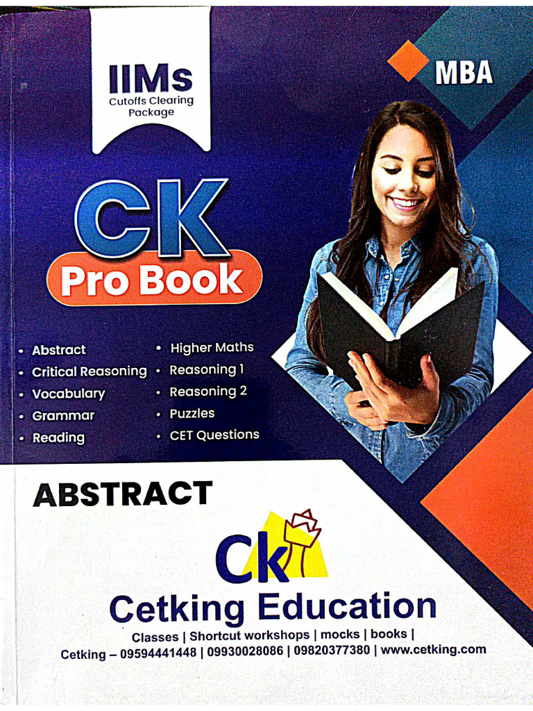 Abstract Self Study Notes For Cet Prep Self Made Notes For Cat Cetking ...