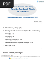 Unisa Turnitin Quick Start Guide | PDF | Turnitin | Login