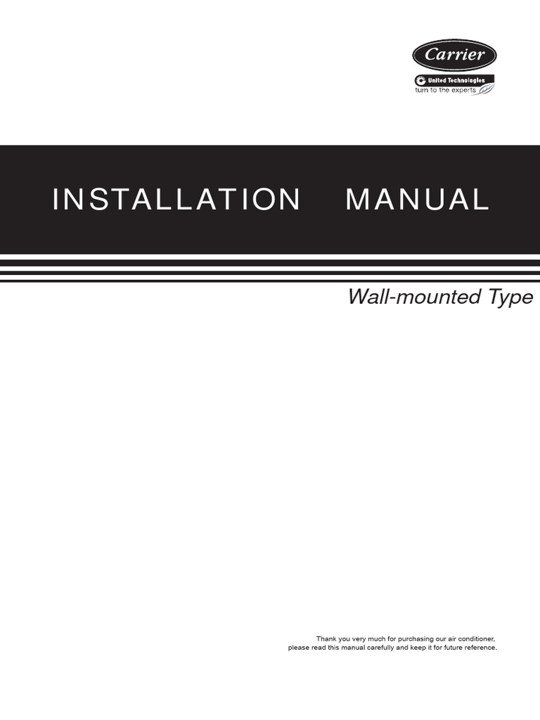 Installation Manual For R Series | PDF | Electrical Wiring | Air ...