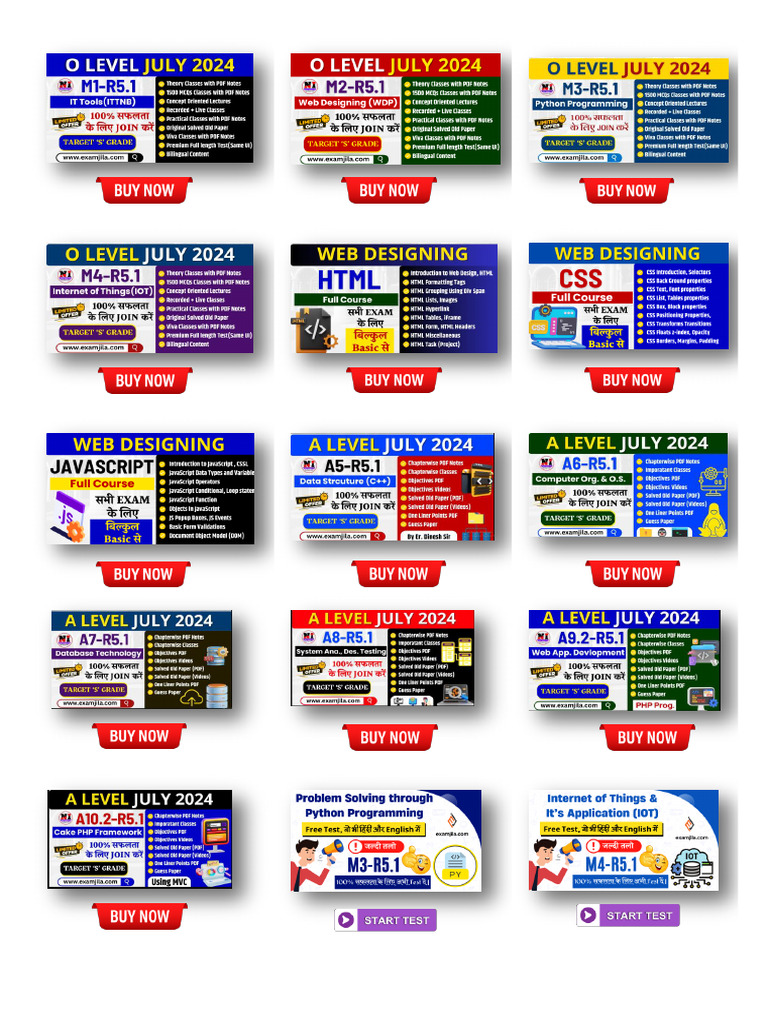 O Level OLD Paper Free | PDF