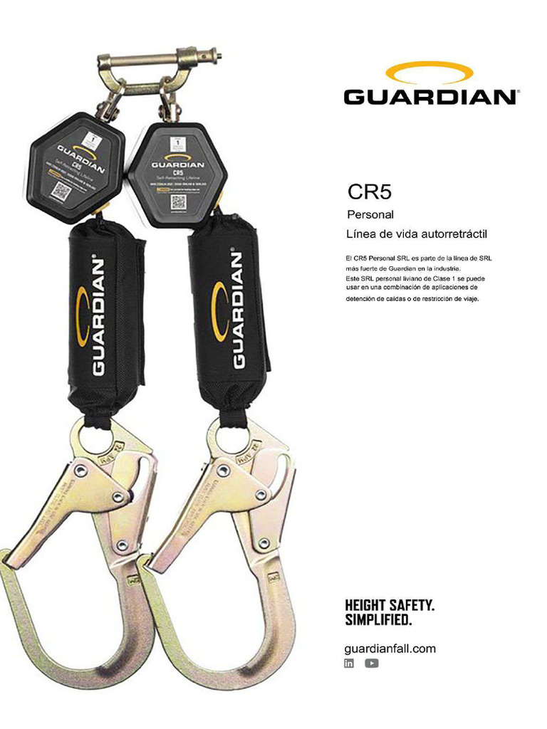 FT Guardian Twin CR5 - 6FT - SRL | PDF