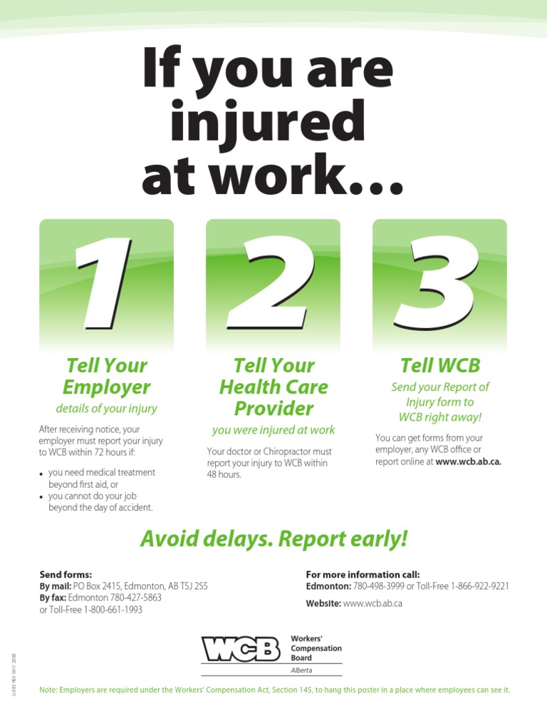 Workplace Injury Reporting Guide | PDF