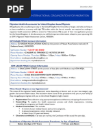 IOM Lagos Medical Booking Guide | PDF