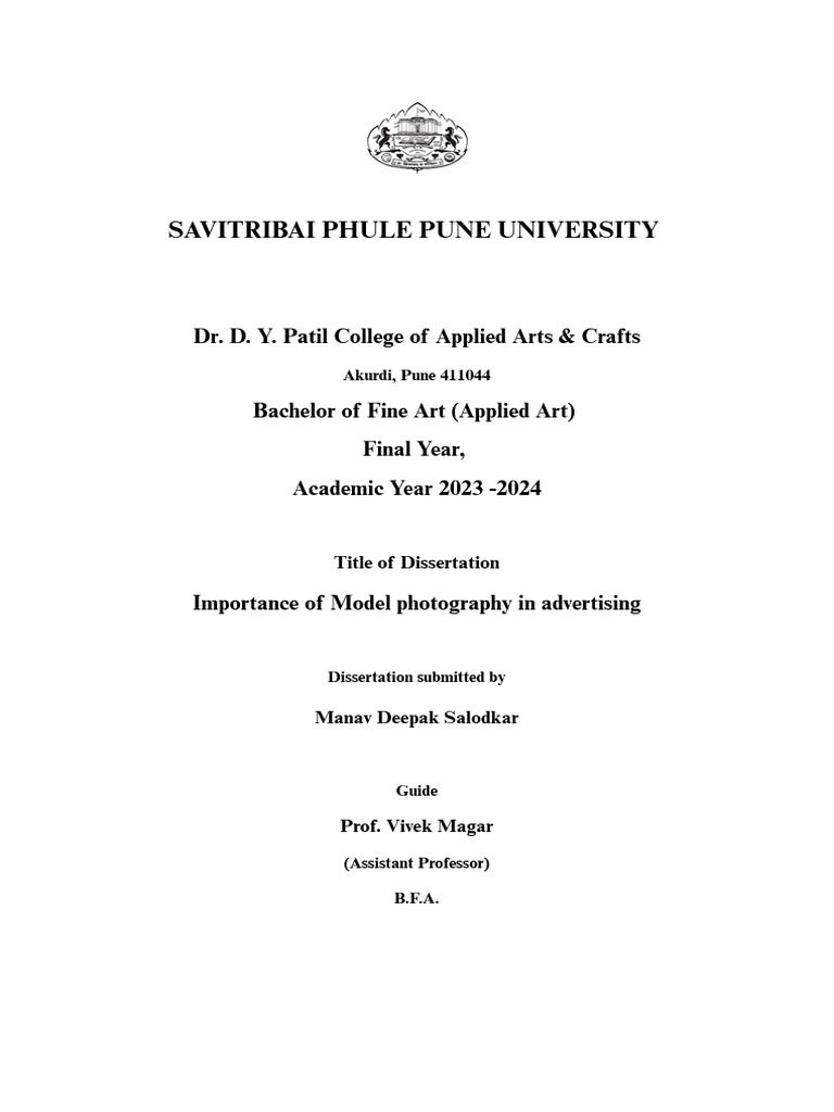 Savitribai Phule Pune University | PDF