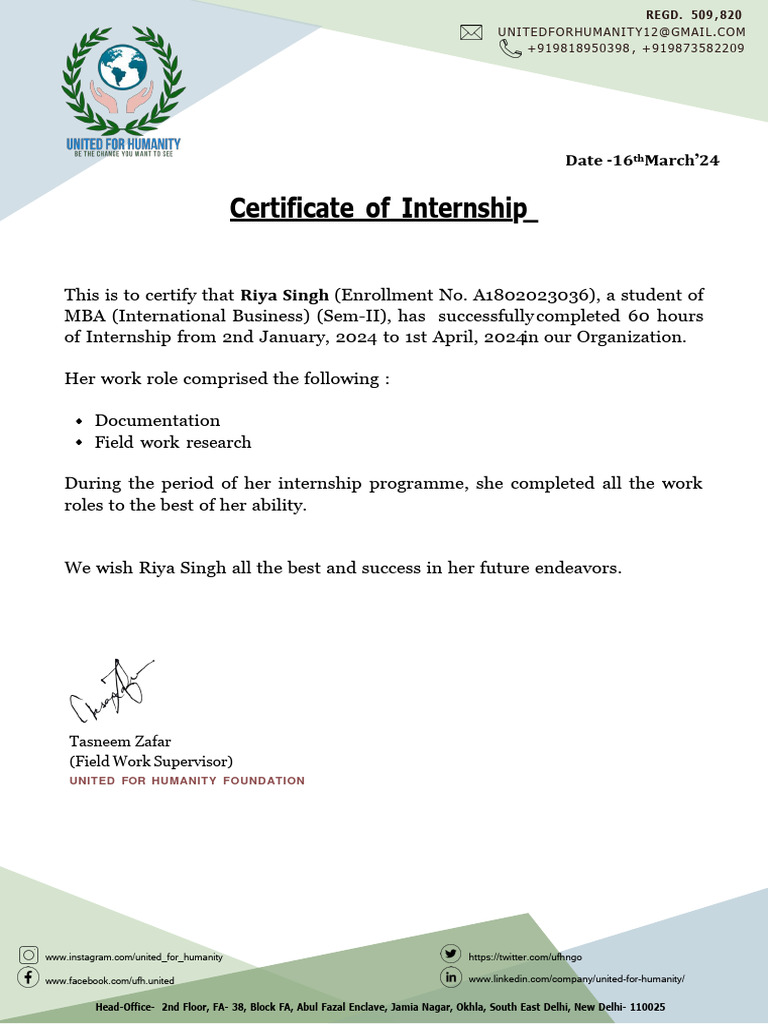 Main 'Completion Certificate' | PDF