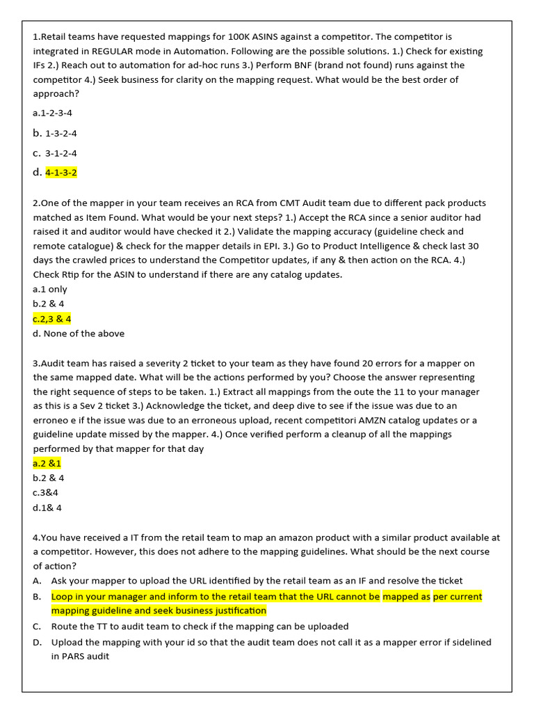 EDC - Spa and Audit Questions | PDF | Audit | Universal Product Code