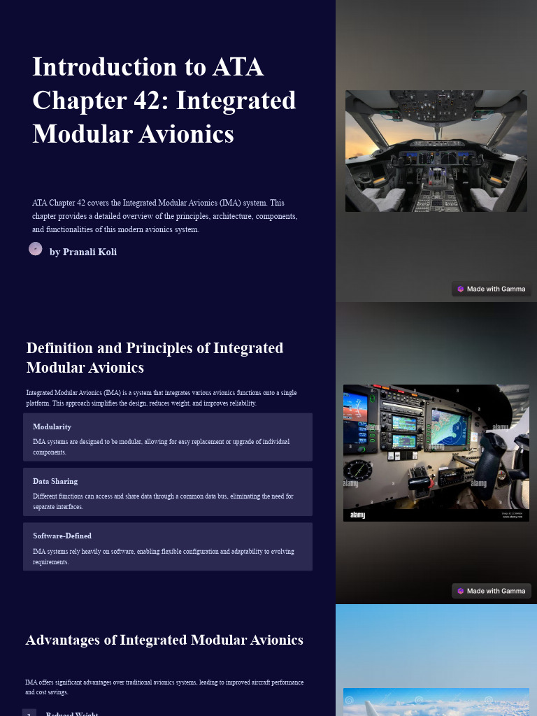 Introduction To ATA Chapter 42 Integrated Modular Avionics | PDF | Reliability Engineering ...