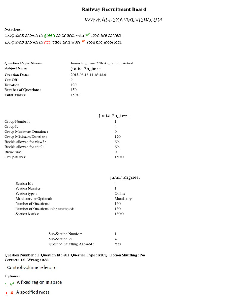 Rrbje 201527 Thaug | PDF | Multiple Choice | Computing