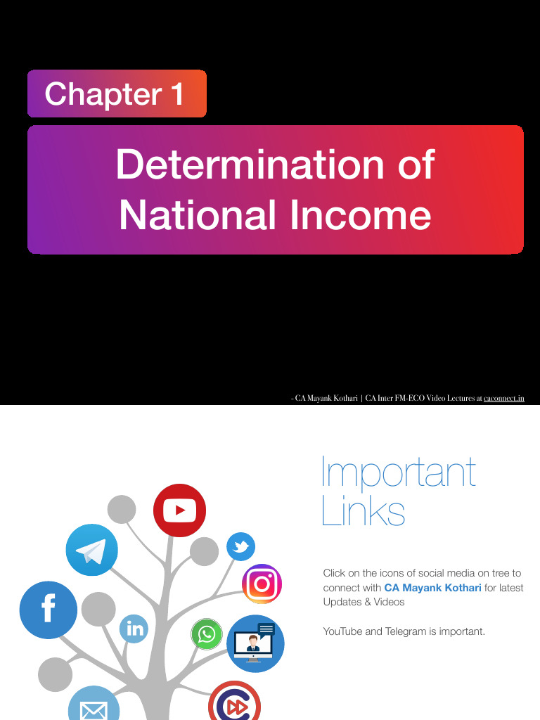 1.1 National Income Accounting | PDF | Measures Of National Income And ...