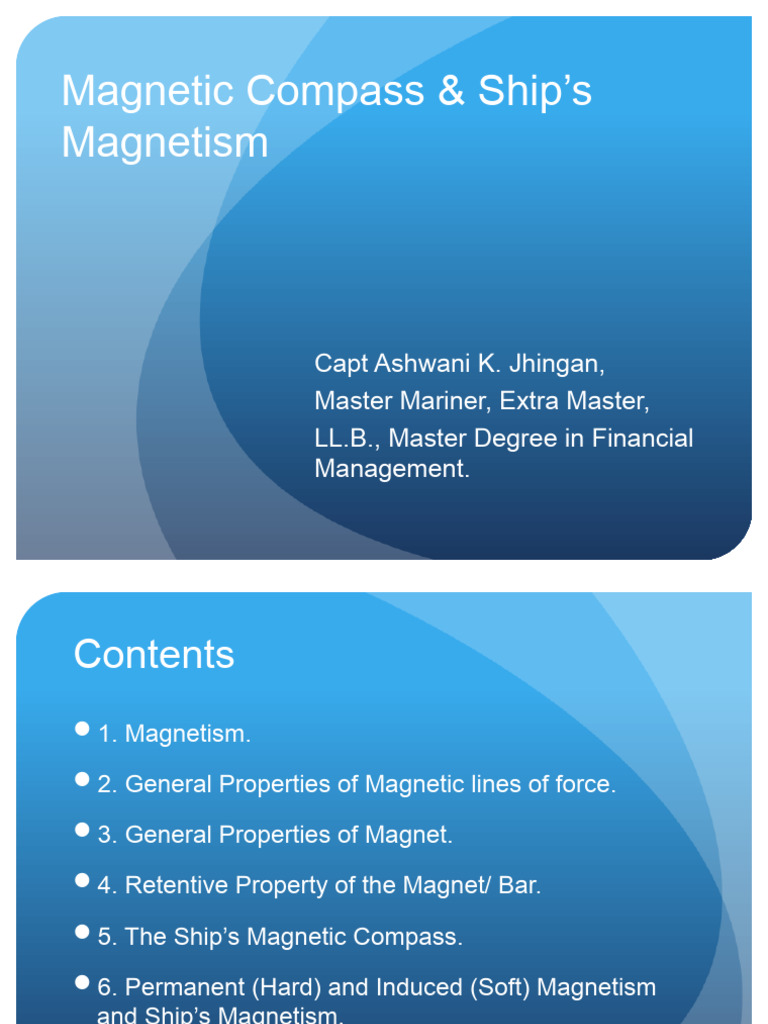 31-Magnetism-2-Terrestrial, Compass, Permanent, Induced, Field ...