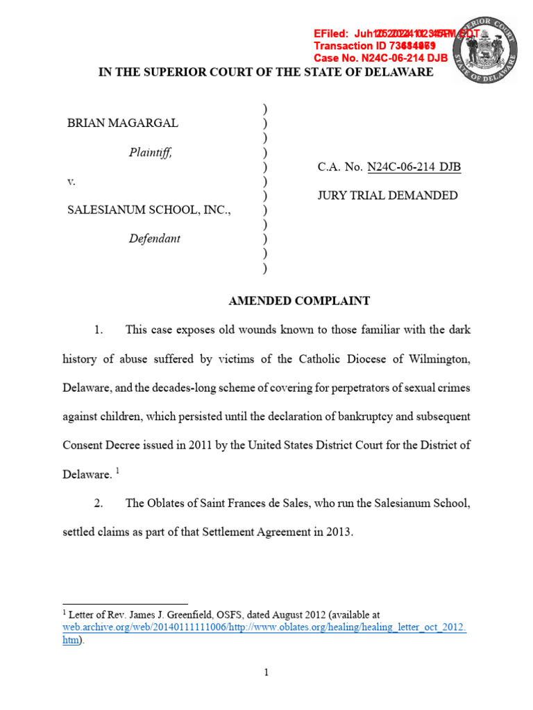 Magargal Complaint | PDF | Disability | Damages