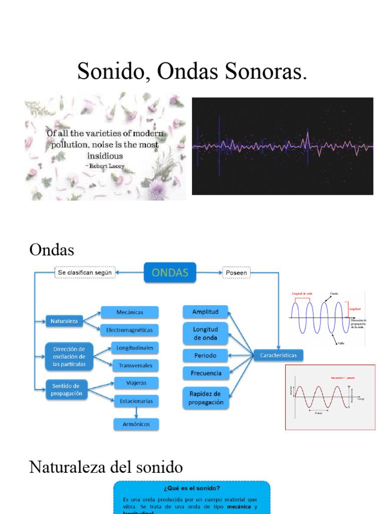 1 Sonido, Ondas Sonoras | PDF
