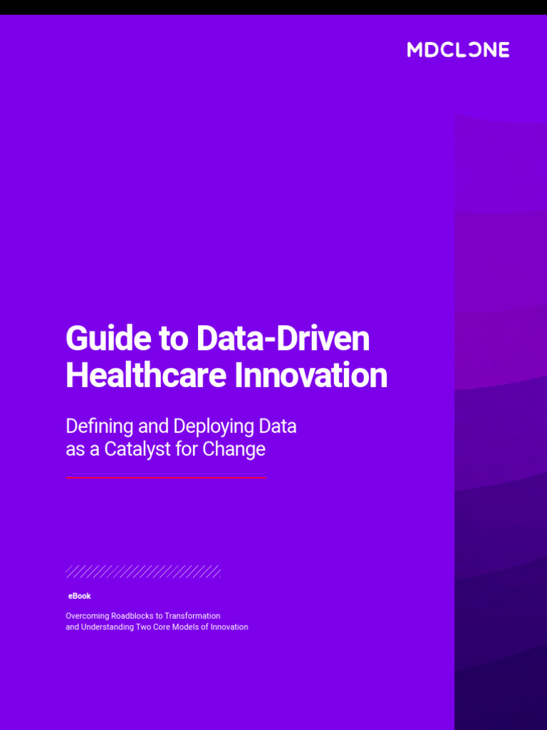 Healthcare Innovation with Data | PDF | Health Care | Innovation