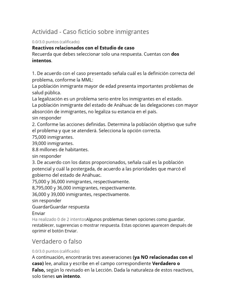 Actividad 7 | PDF | Metodología | Inmigración