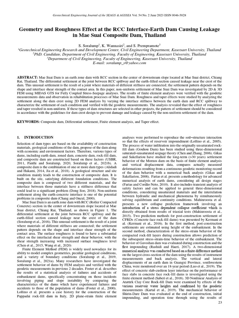 FIN - Jun23 - Geometry and Roughness Effect at The RCC Interface-Earth ...