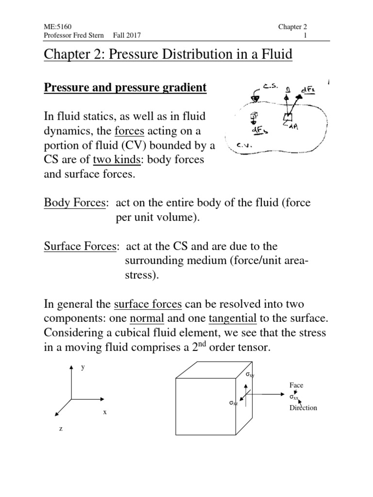 Chapter2 58160 2017 | PDF | Buoyancy | Fluid Dynamics