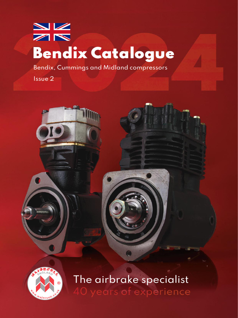 BENDIX Compressor Catalogue | PDF | Piston | Valve