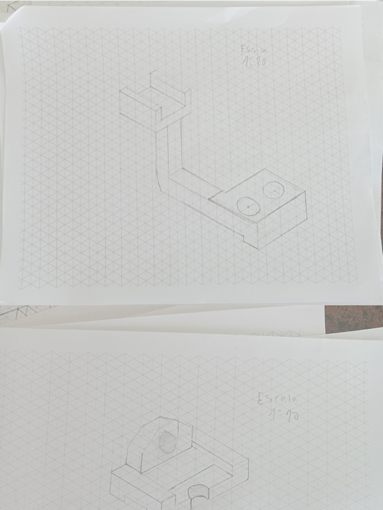 Isométrico en Dibujo | PDF