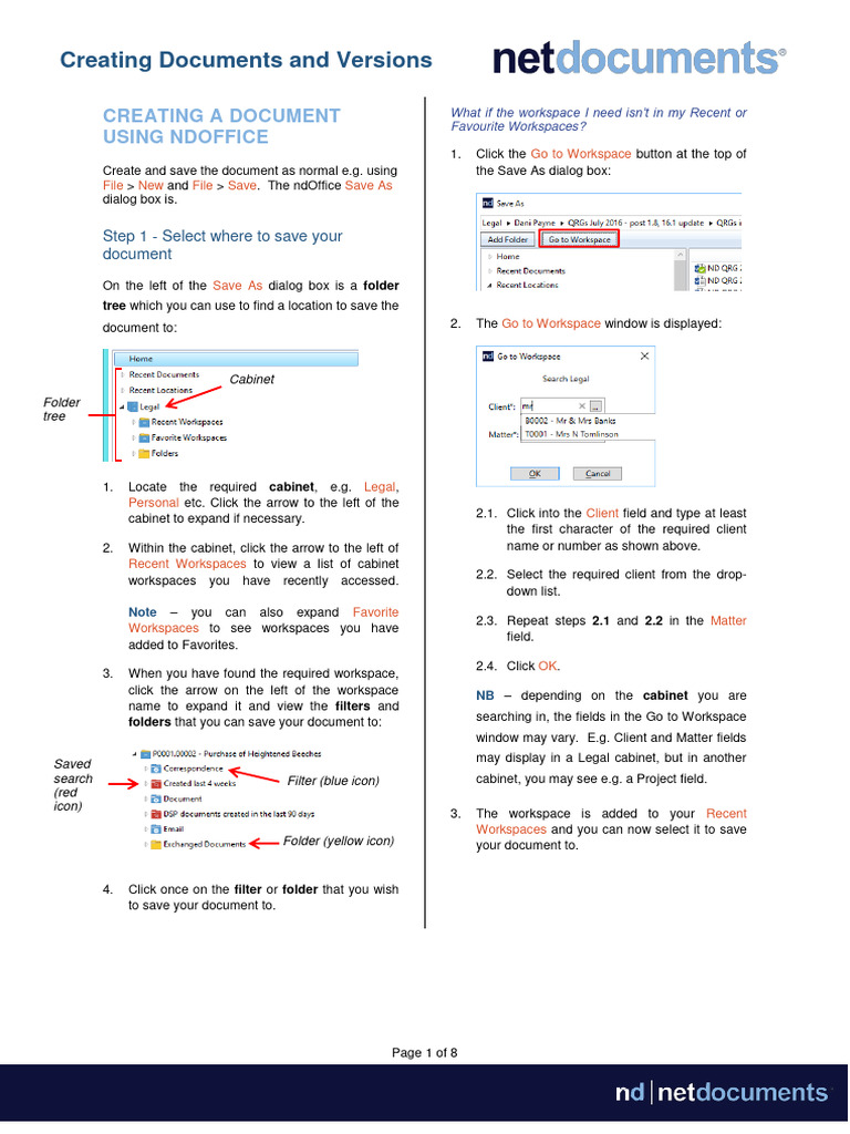 QRG - Creating Documents and Versions | PDF | Icon (Computing) | Computer File