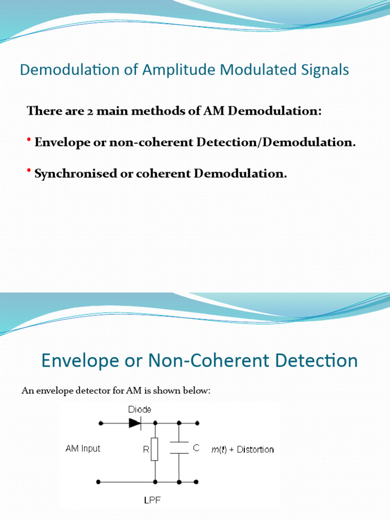 Class 2-1 | PDF | Modulation | Frequency Modulation