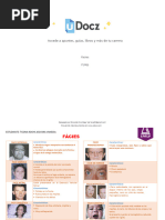 Tipos de Facíes Semiología | PDF | Cara | Anatomía humana