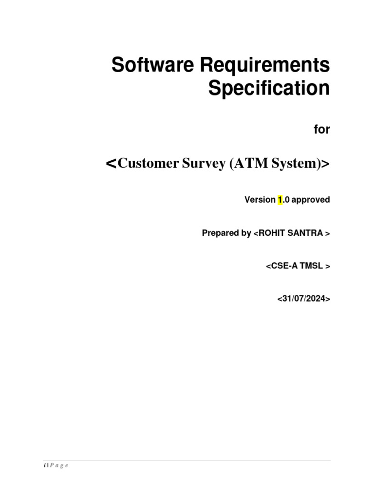 Rohit Santra - 13000121133 | PDF | Automated Teller Machine | User Interface