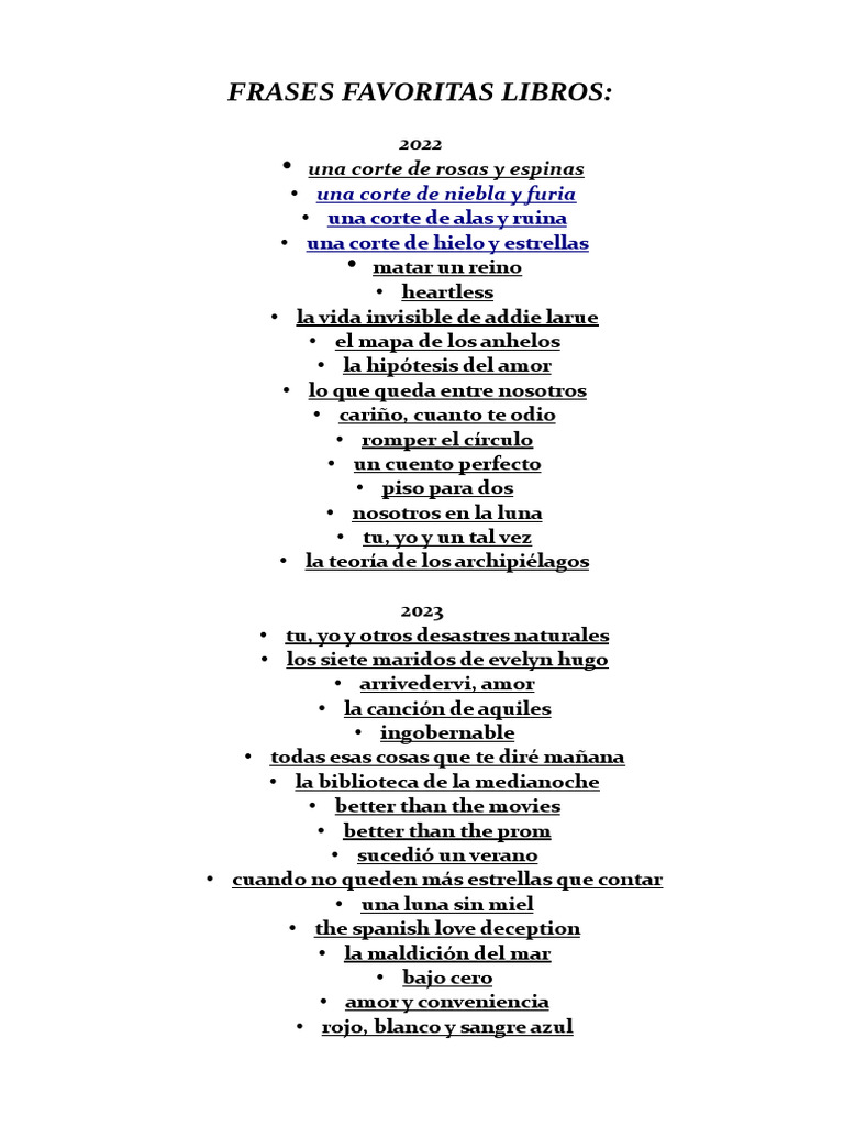 Frases Better Than The Prom | PDF