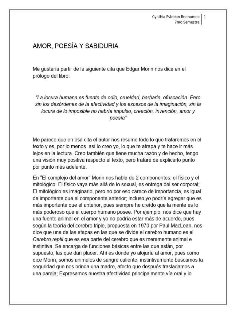 AMOR Yunn | PDF | Amor