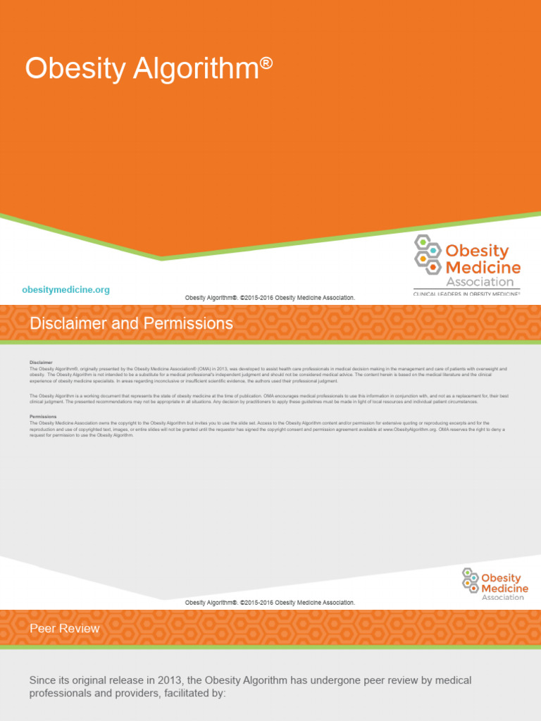 Obesity Algorithm | PDF | Body Mass Index | Obesity