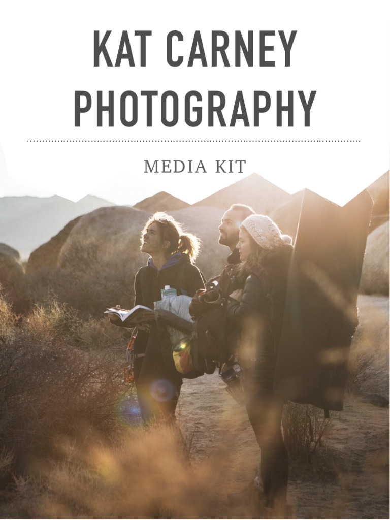 Kat Carney Photography: Media Kit | PDF | Brand | Target Audience