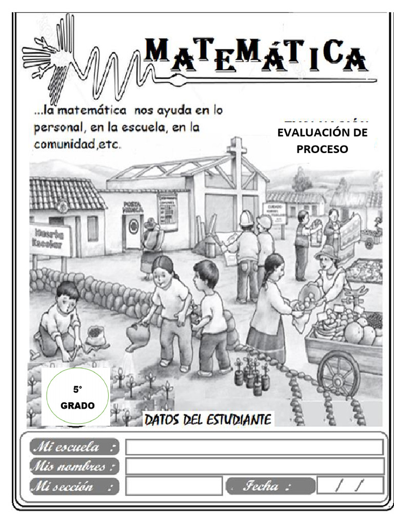 5° Matematica Proceso | PDF