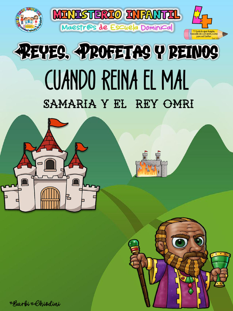 Rey Omri de Israel-Lección 4 | PDF | Samaria | Reyes del antiguo israel