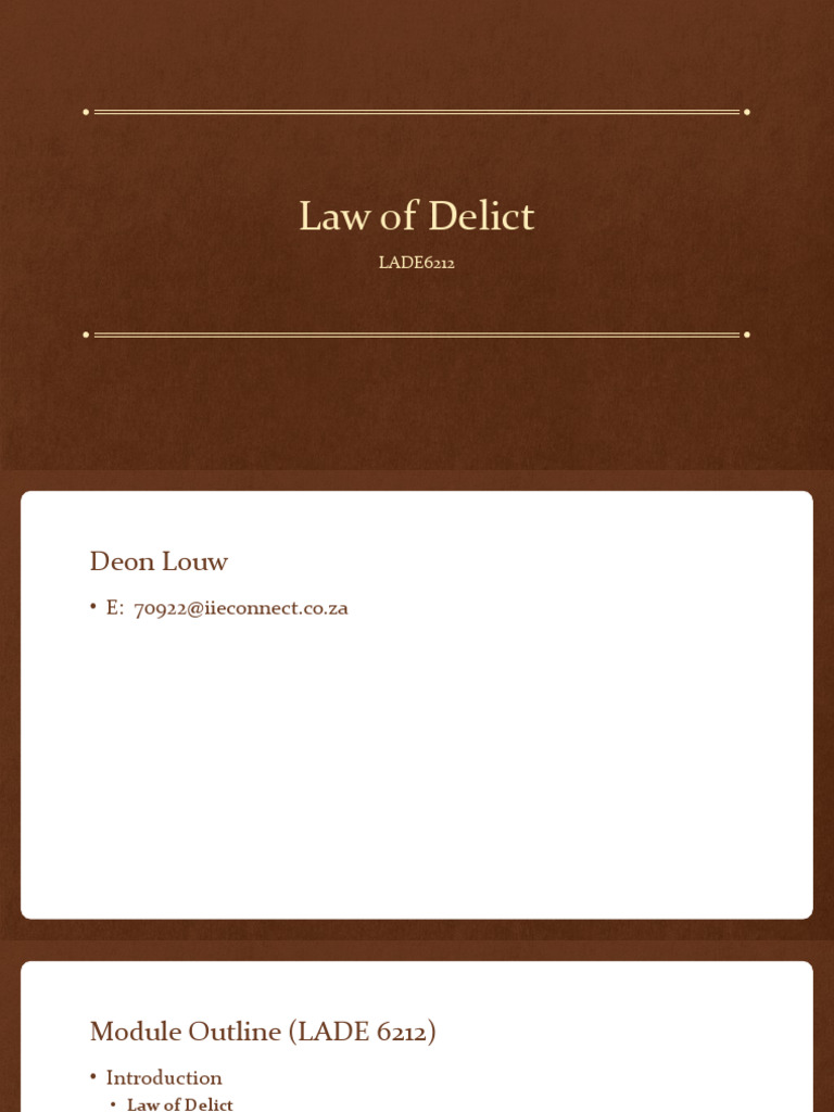 LADE Learning Unit 1 | PDF | Civil Law (Legal System) | Legal Concepts