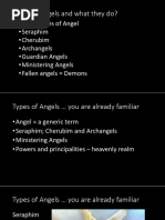 Names of Seraphim Angels in the Bible | PDF | Angel | Religious Cosmologies