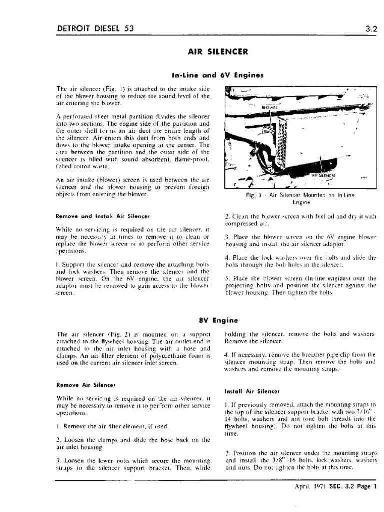 Detroit Diesel Series 53 Service Manual 06 - Compressed | PDF