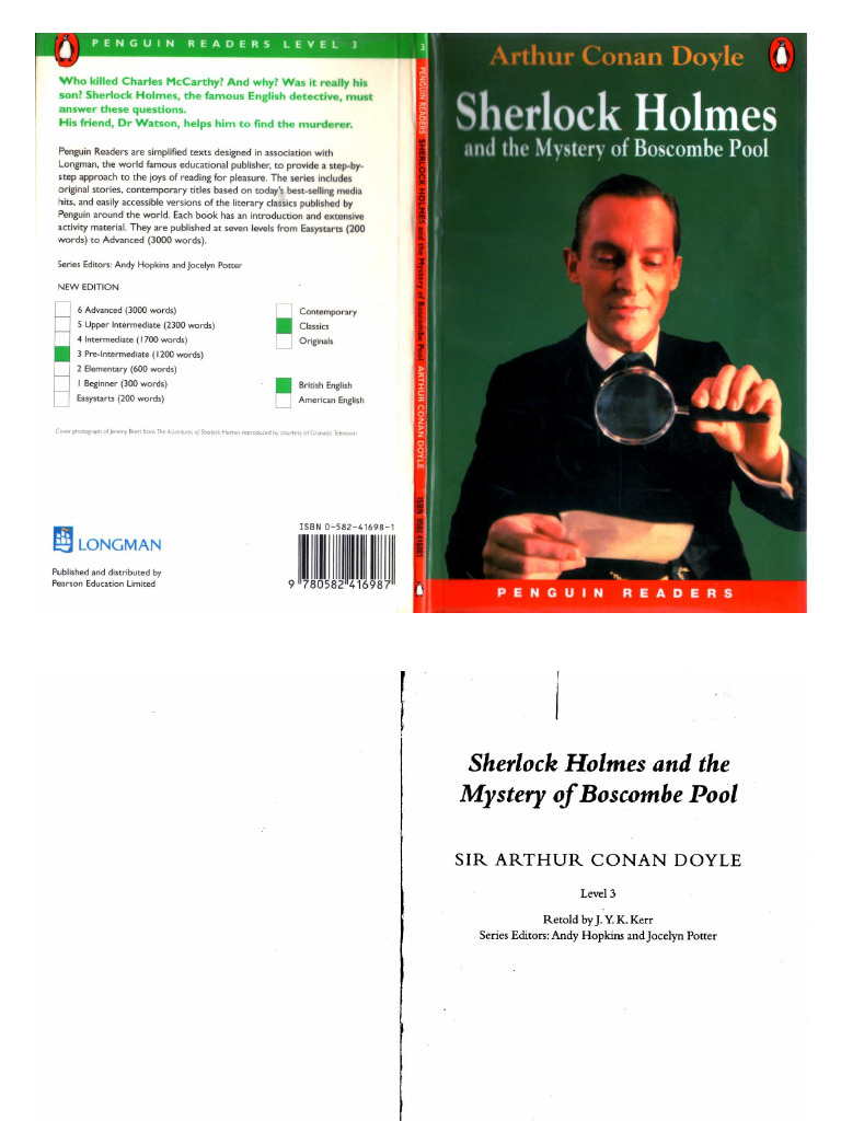 Sherlock Holmes and The Mystery of Boscombe Pool - Penguin Readers ...