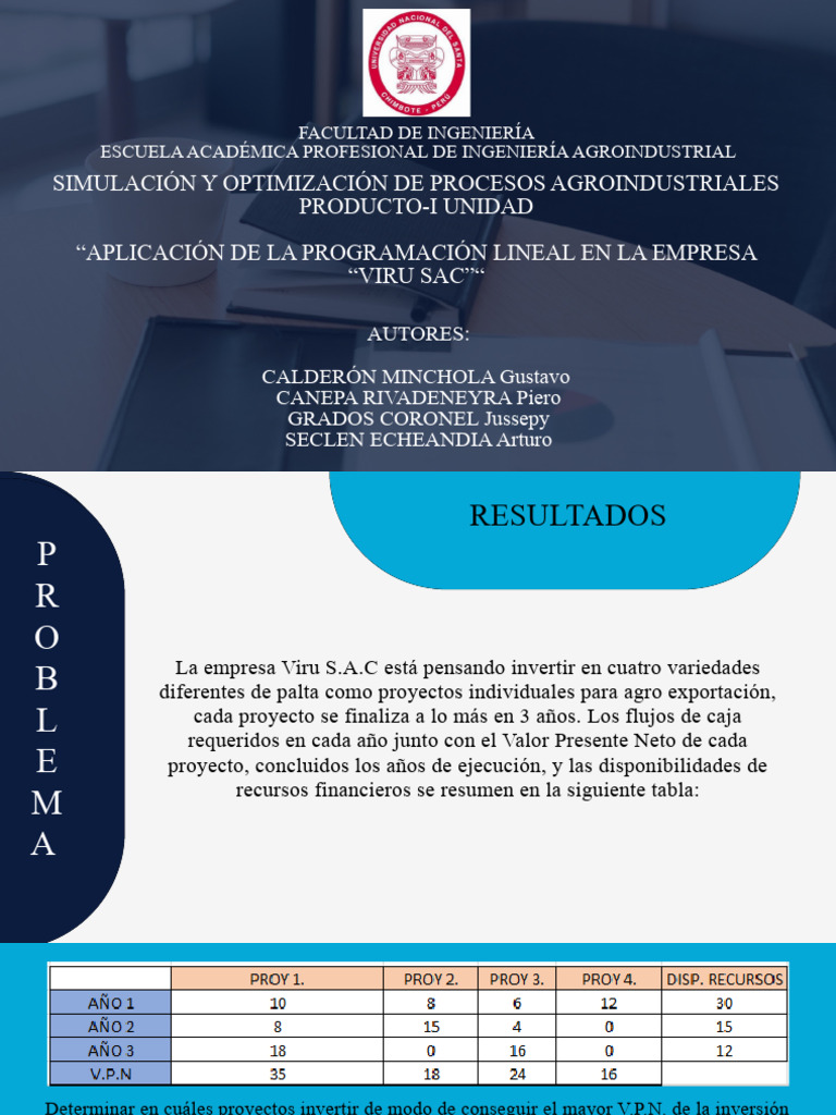 (G13) - Primer Avance Exposicion TP | PDF