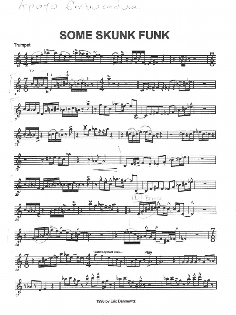 Some Skunk Funk Michaelbrecker Pdf