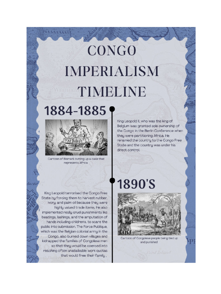 Congo Timeline | PDF