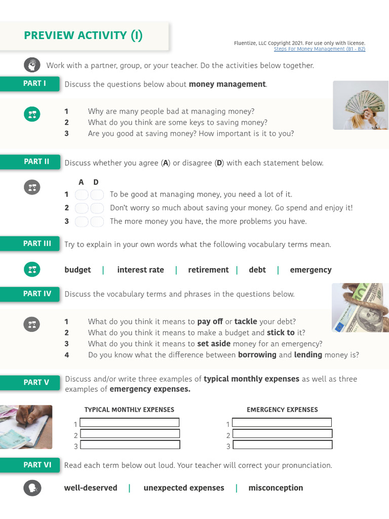 Better Money Management Interactive | PDF | Debt | Money