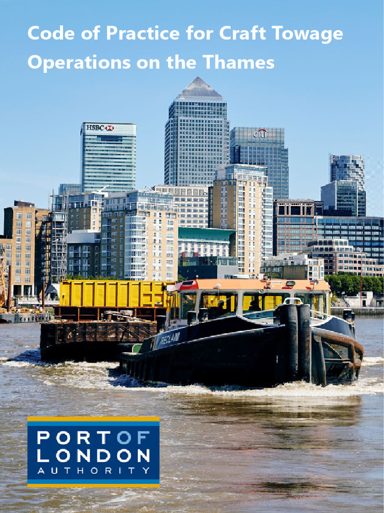 Pla Craft Towage Code Revised v1 | PDF | Tugboat | Barge