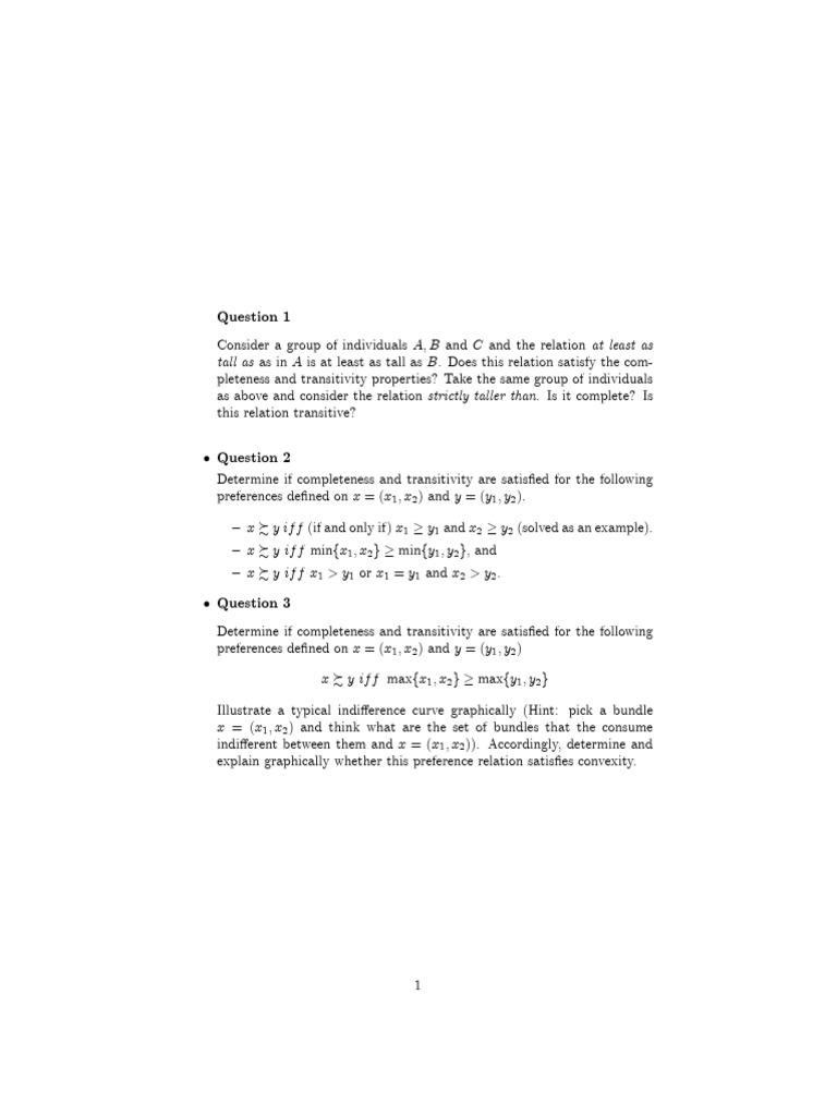 104 Introduction Review | PDF | Inequality (Mathematics) | Monotonic Function