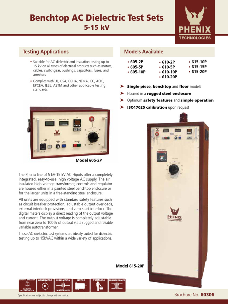 FT-PHENIX-Serie 605-610-615-Rev1 | PDF | Alternating Current ...