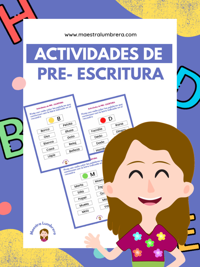 Actividades Pre-escritura Infantil | PDF | Zoología