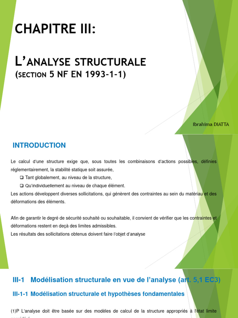 Analyse Structurale des Ossatures | PDF | Flambage