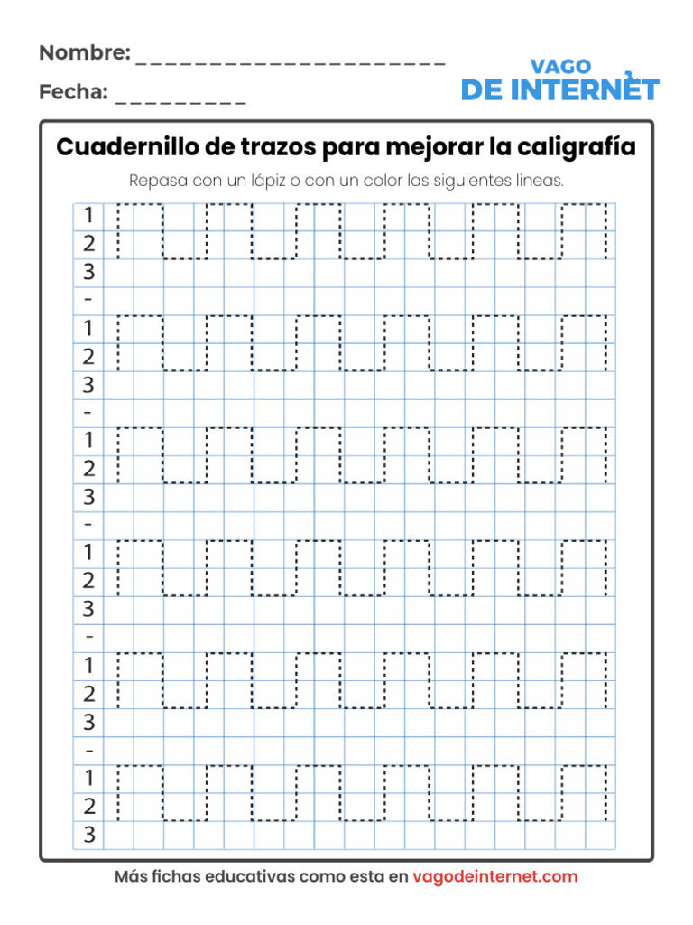 Cuadernillo de Trazos para Caligrafía | PDF | Crecimiento personal y ...