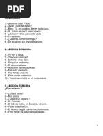Cuentos Cortos en Español para Principiantes | PDF